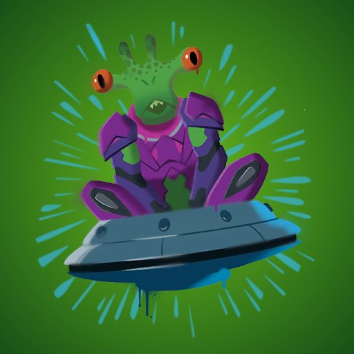 Saucer Fan - Fortnite Spray - Fortnite.GG