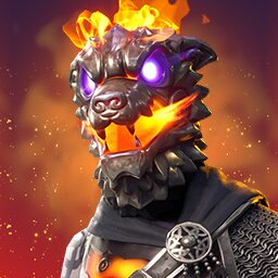 Molten Battle Hound - Fortnite Skin - Fortnite.GG