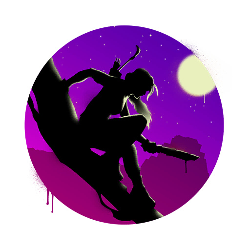 Lara on Guard - Fortnite Spray - Fortnite.GG