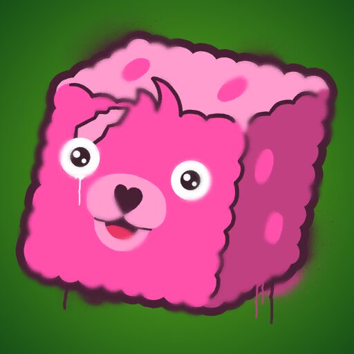 Cuddle Cube - Fortnite Spray - Fortnite.GG