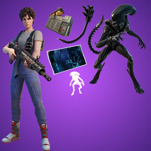 Ripley & Xenomorph Bundle - Fortnite Bundle - Fortnite.GG