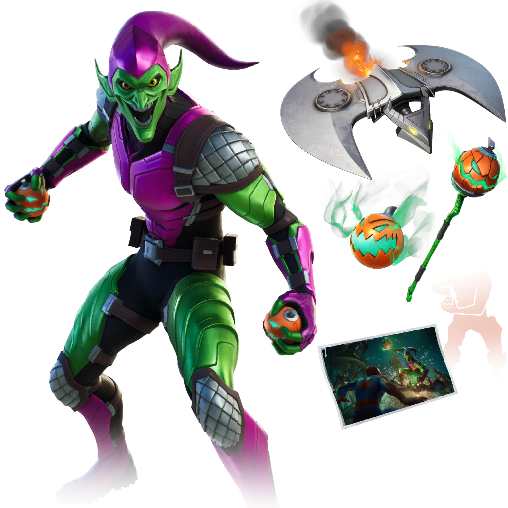 GREEN GOBLIN BUNDLE - Fortnite Bundle - Fortnite.GG