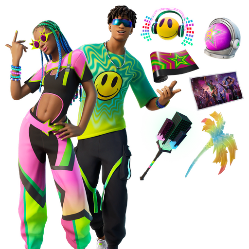 DANCING AT COACHELLA BUNDLE - Fortnite Bundle - Fortnite.GG