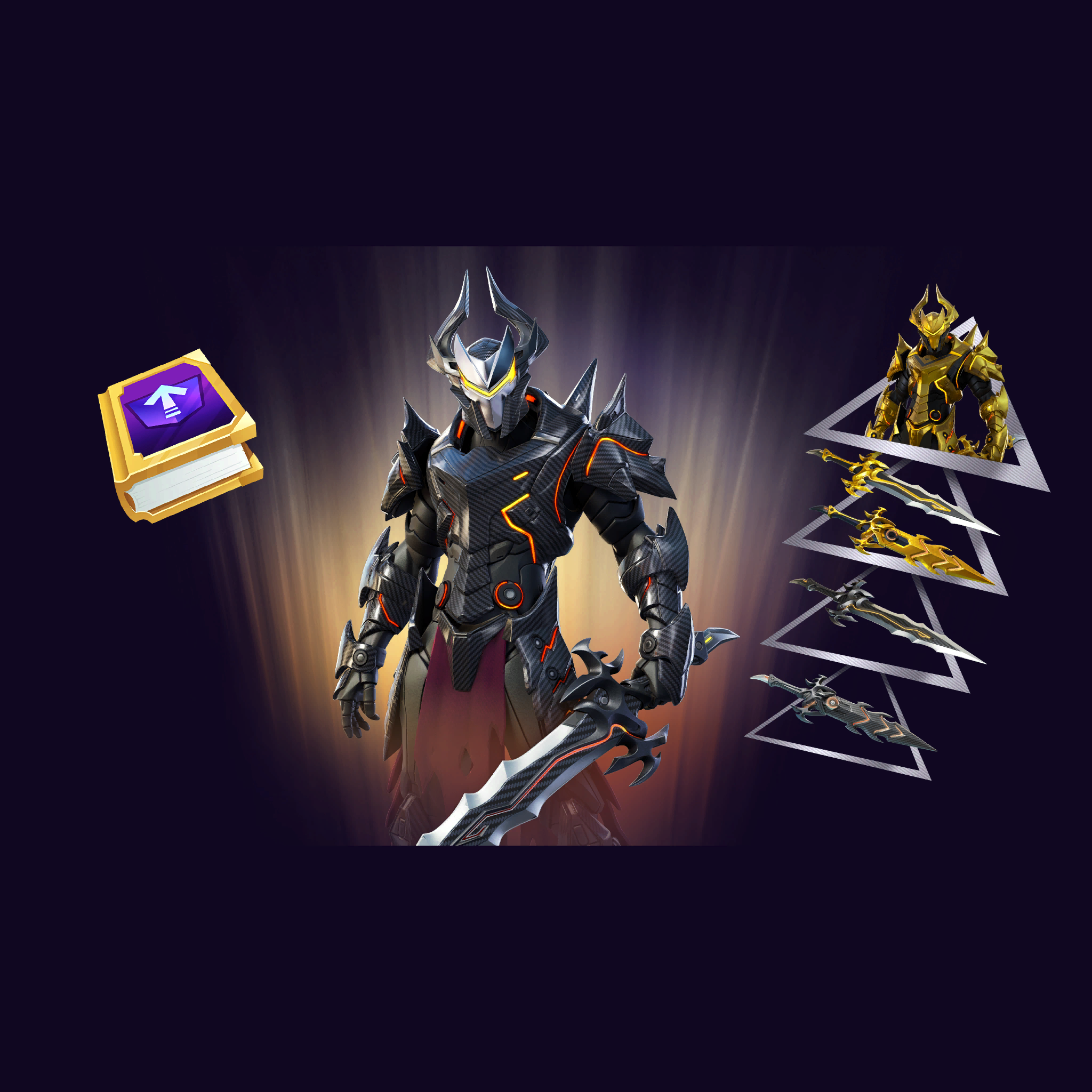 OMEGA KNIGHT'S LEVEL UP QUEST PACK - Fortnite Bundle - Fortnite.GG