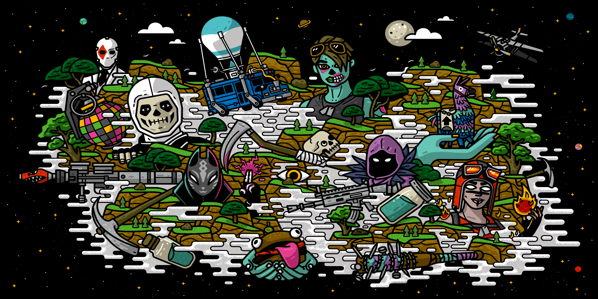 Island Icons - Fortnite Loading Screen - Fortnite.GG