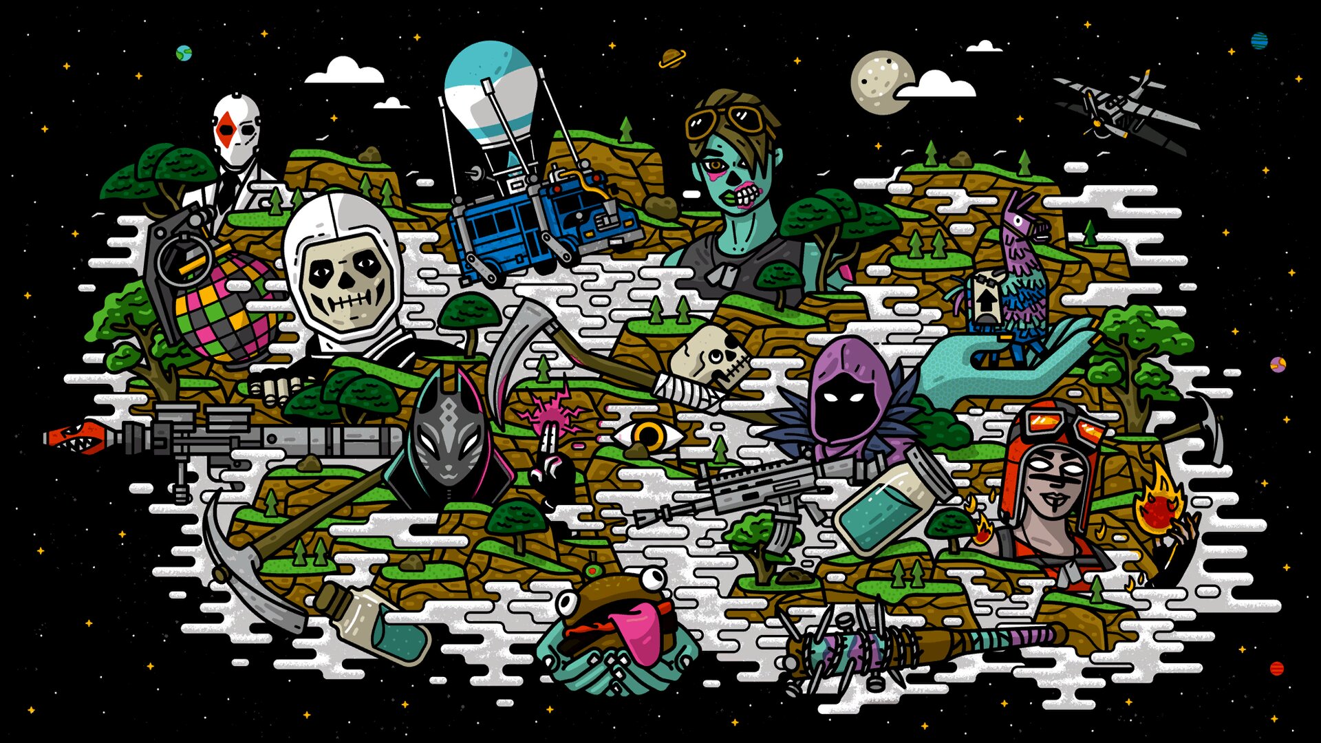 Island Icons - Fortnite Loading Screen - Fortnite.GG