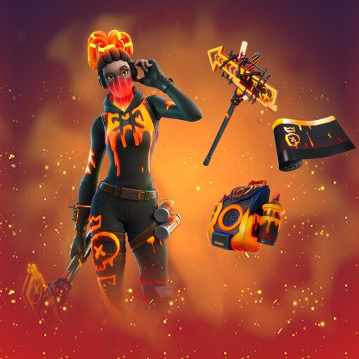 VOLCANIC ASSASSIN BUNDLE - Fortnite Bundle - Fortnite.GG