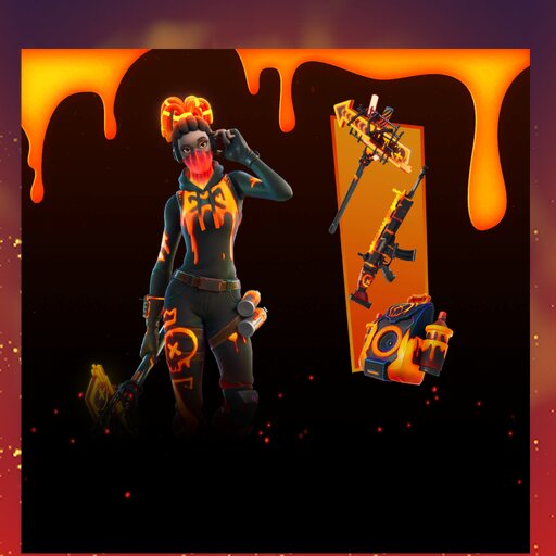 Volcanic Assassin Quest Pack - Fortnite Pack - Fortnite.GG