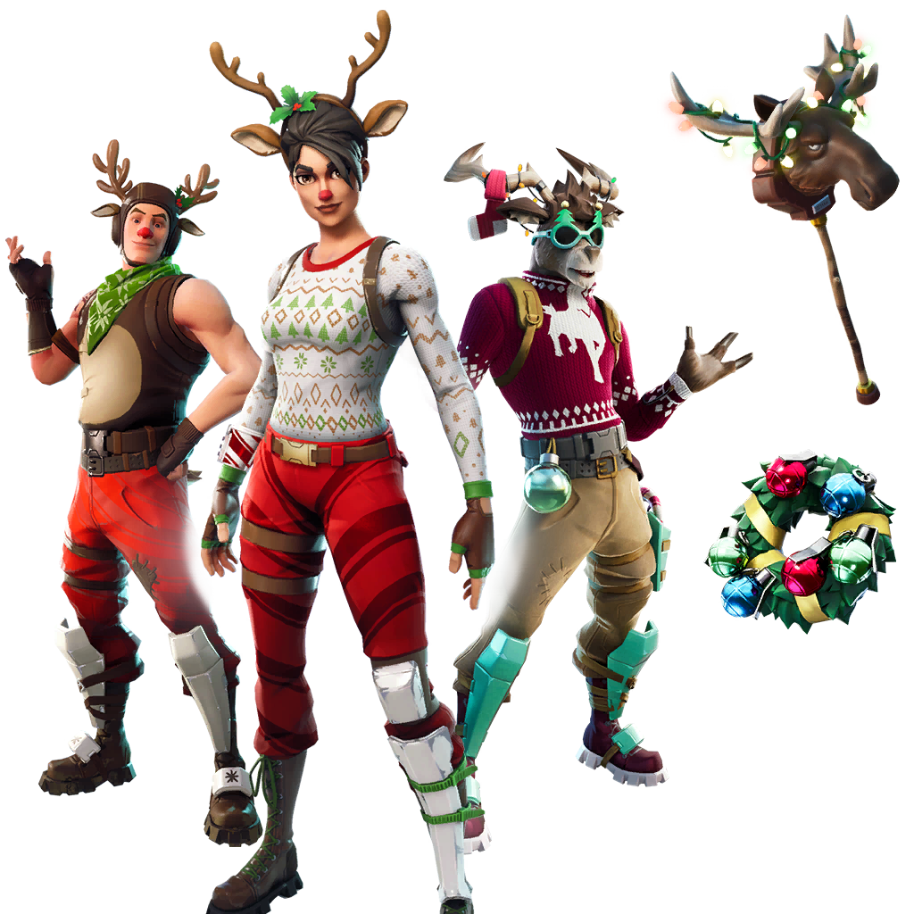 The Sleigh Team Bundle - Fortnite Bundle - Fortnite.GG