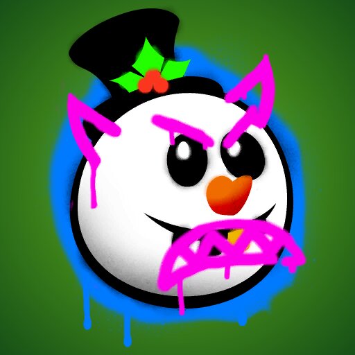 Slush-Faced - Fortnite Spray - Fortnite.GG