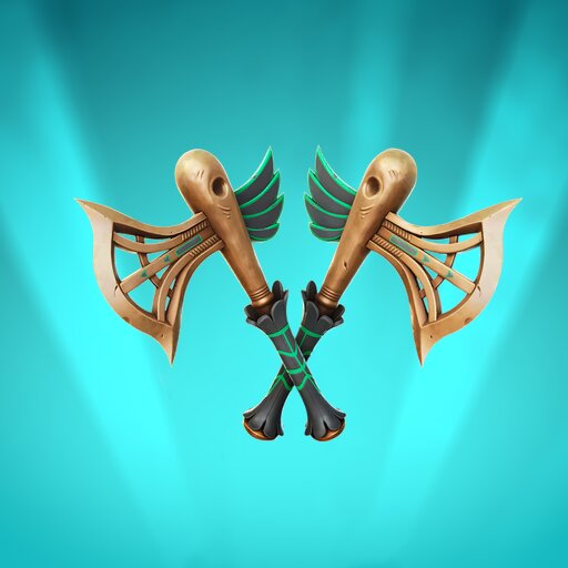 Hashmark Hatchets - Fortnite Pickaxe - Fortnite.GG