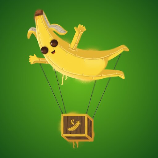 Peely Drop - Fortnite Spray - Fortnite.GG