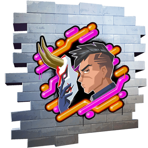 Stray's Side Eye - Fortnite Spray - Fortnite.GG