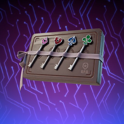 R.P.D. Keys - Fortnite Backpack - Fortnite.GG