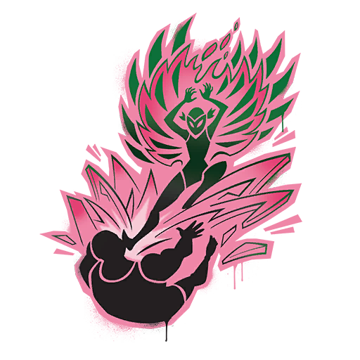 Dynamo Dropkick - Fortnite Spray - Fortnite.GG