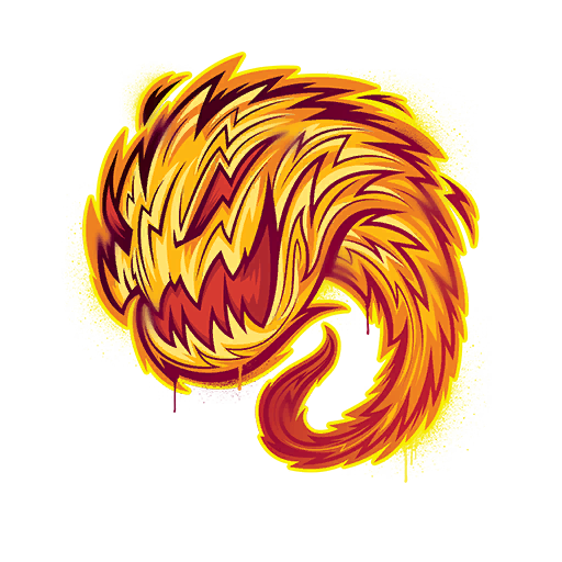 Fire Friend - Fortnite Spray - Fortnite.GG