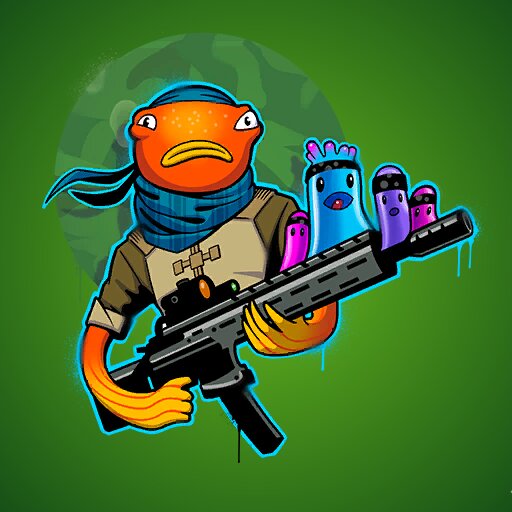 Coral Commando - Fortnite Spray - Fortnite.GG