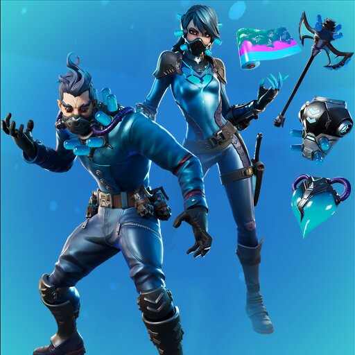 Blue Crew Bundle - Fortnite Bundle - Fortnite.GG