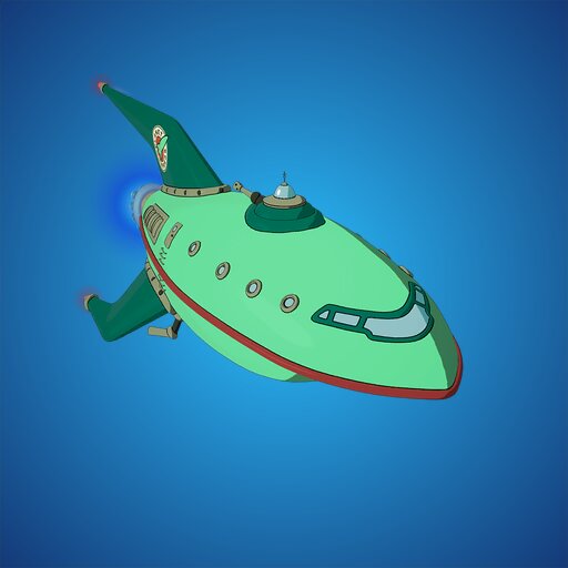 Planet Express Ship - Fortnite Glider - Fortnite.GG