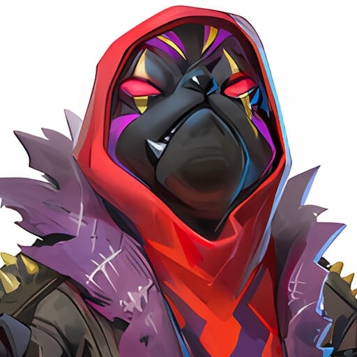 Dark Doggo - Fortnite Skin - Fortnite.GG