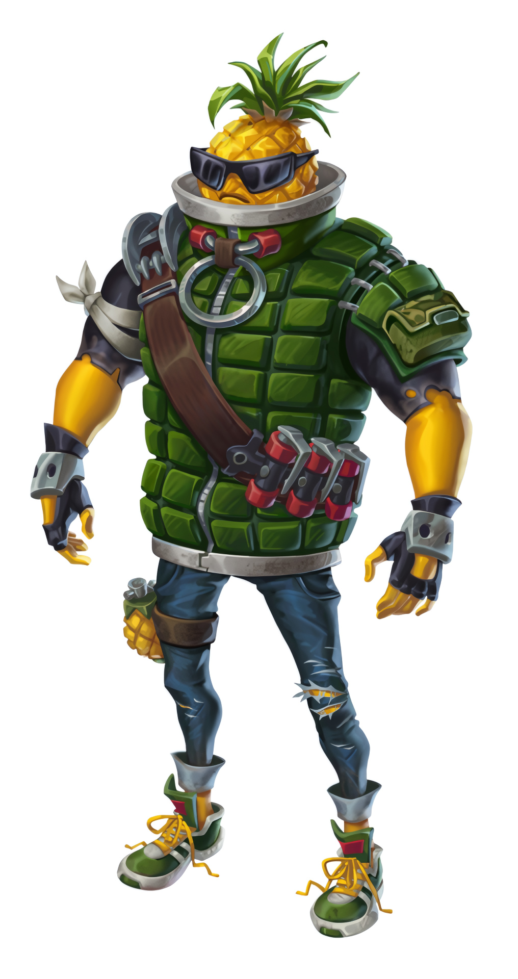 Pineapple Pete - Fortnite Skin - Fortnite.GG